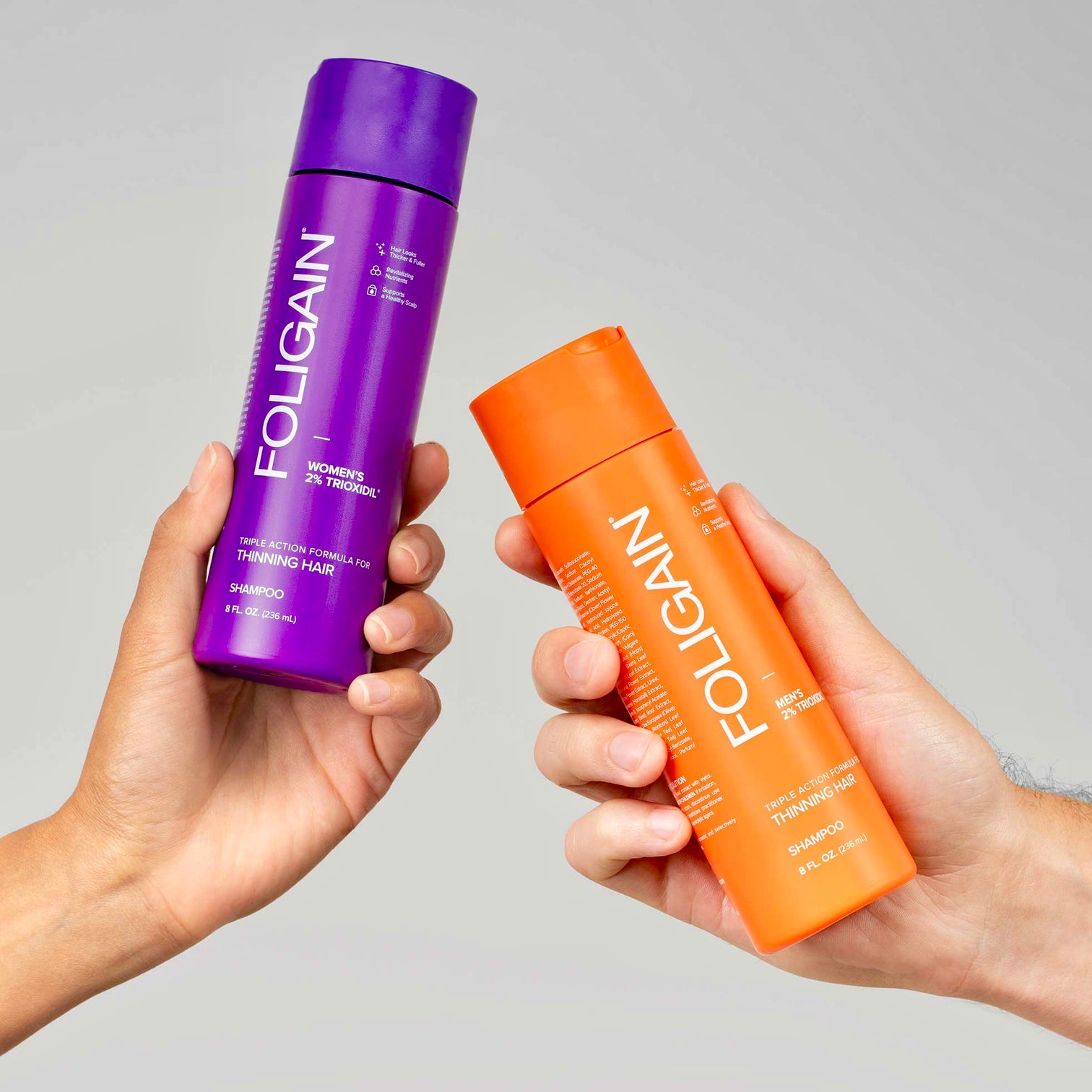 FOLIGAIN® Canada | Minoxidil & TRIOXIDIL® for Hair Loss